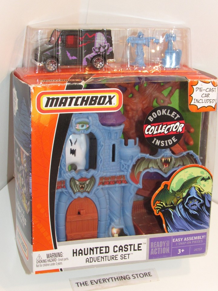 MATCHBOX HAUNTED CASTLE ADVENTURE SET WITH COLLECTOR BOOKLET NEW FREE ...