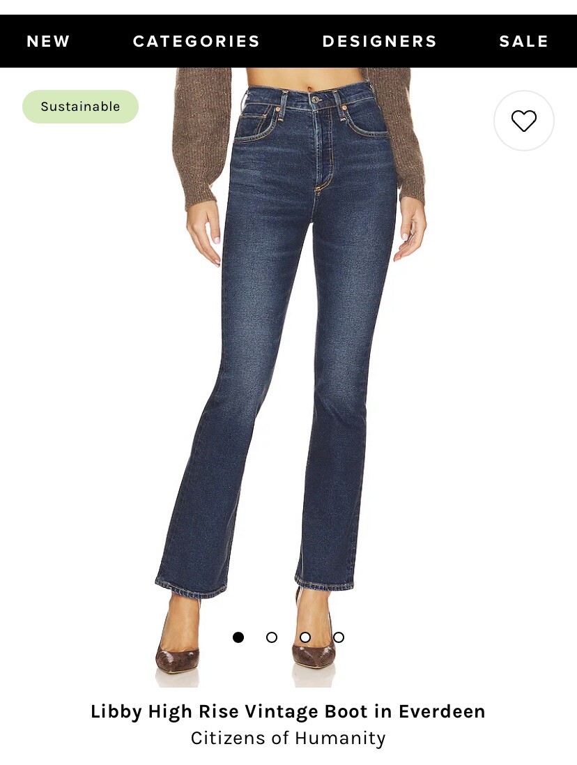 Citizens Of Humanity Libby Jean 23 Work Once | eBay