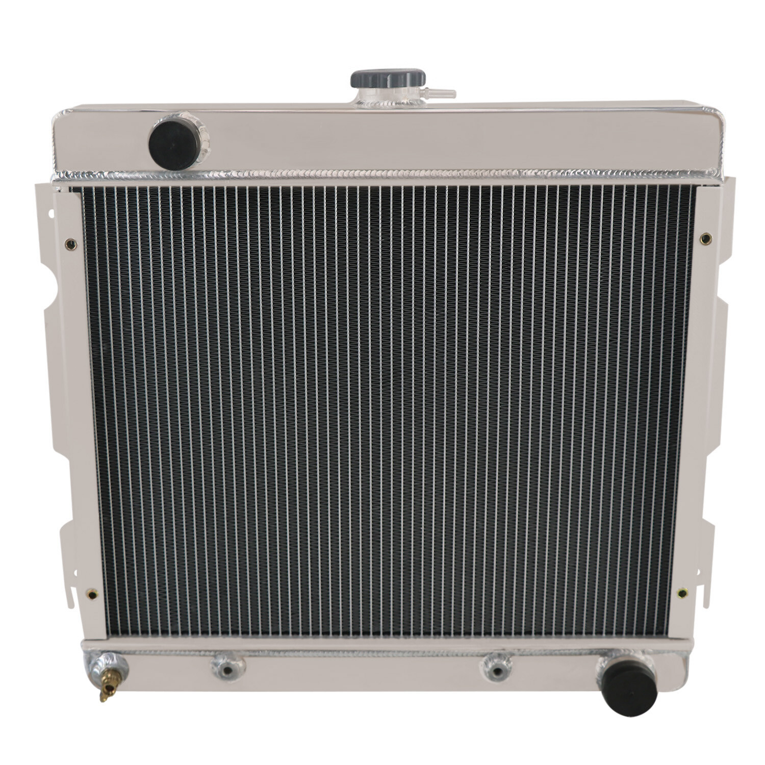 4 Row Aluminum Radiator fit 1970-1972 Plymouth Duster Valiant Dodge ...