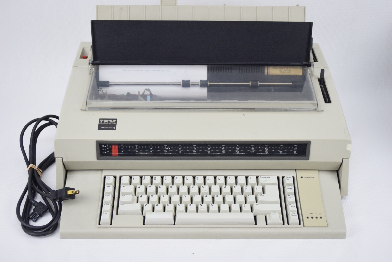 IBM Wheelwriter 3 Vintage Electric Typewriter | eBay