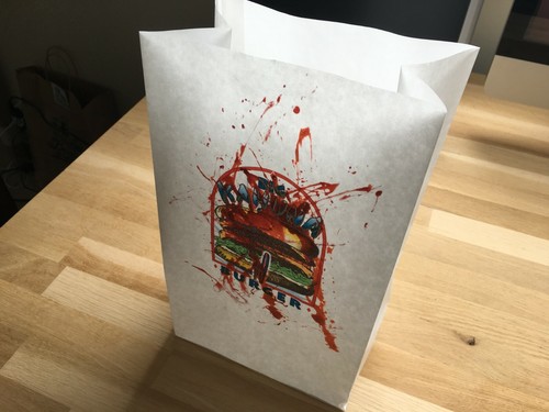 Big Kahuna Burger BAG Bloody sac Pulp Fiction Quentin TARANTINO Movie ...