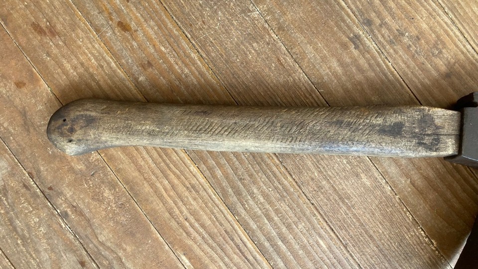 Antique Log Hewing Adze Timber Frame Log Cabin Hand Hewn Log Tool | eBay