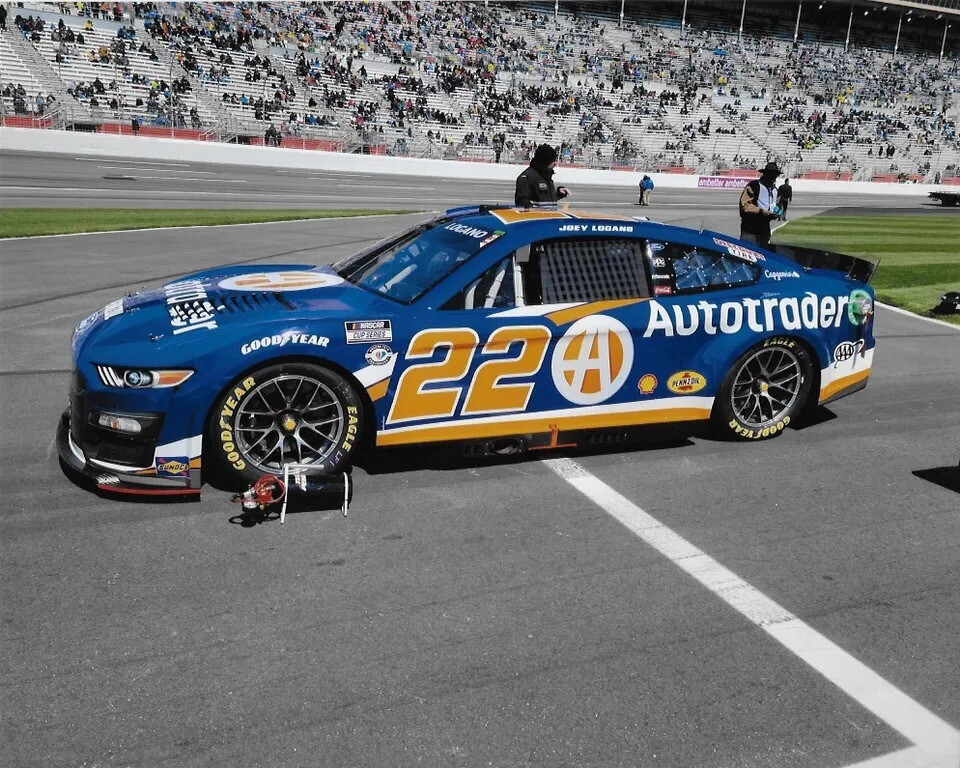2023 JOEY LOGANO "AUTOTRADER PENSKE ATL #22 NASCAR 8X10 PHOTO (NOT A ...