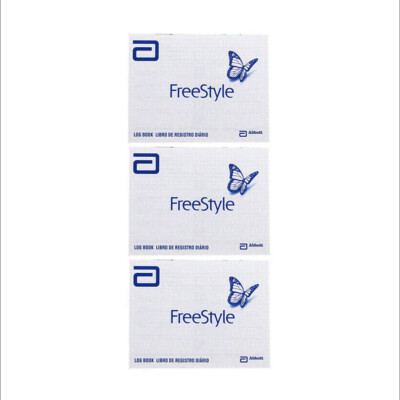 Abbott FreeStyle Log Book For Glucose Care - 3 Pack | eBay
