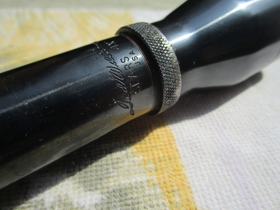 Ted Williams Sears 4x Rifle Scope fine crosshair used | eBay