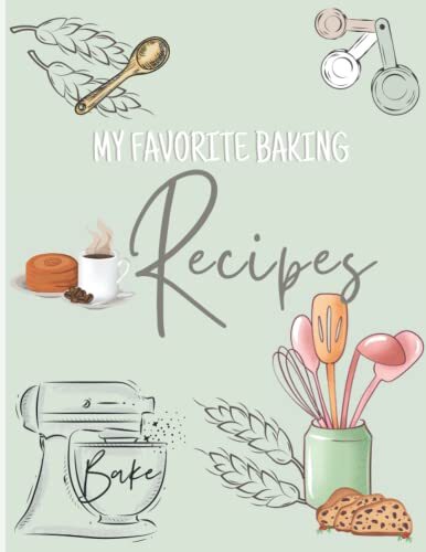 Recipe Book | My Favorite Baking Recipes Recipe Book to write in your own rec... | eBay UK