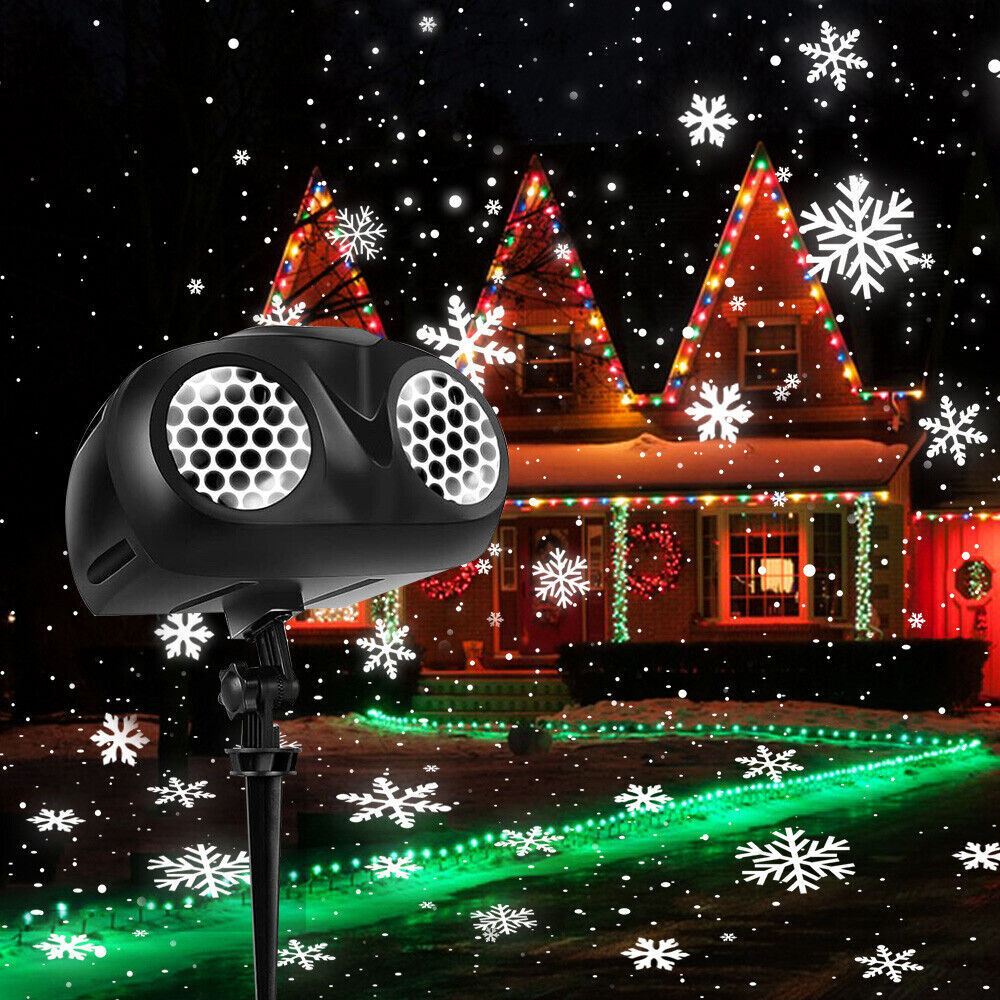 Holiday Projection Lighting Mr. Christmas Moving Picture Projector 8