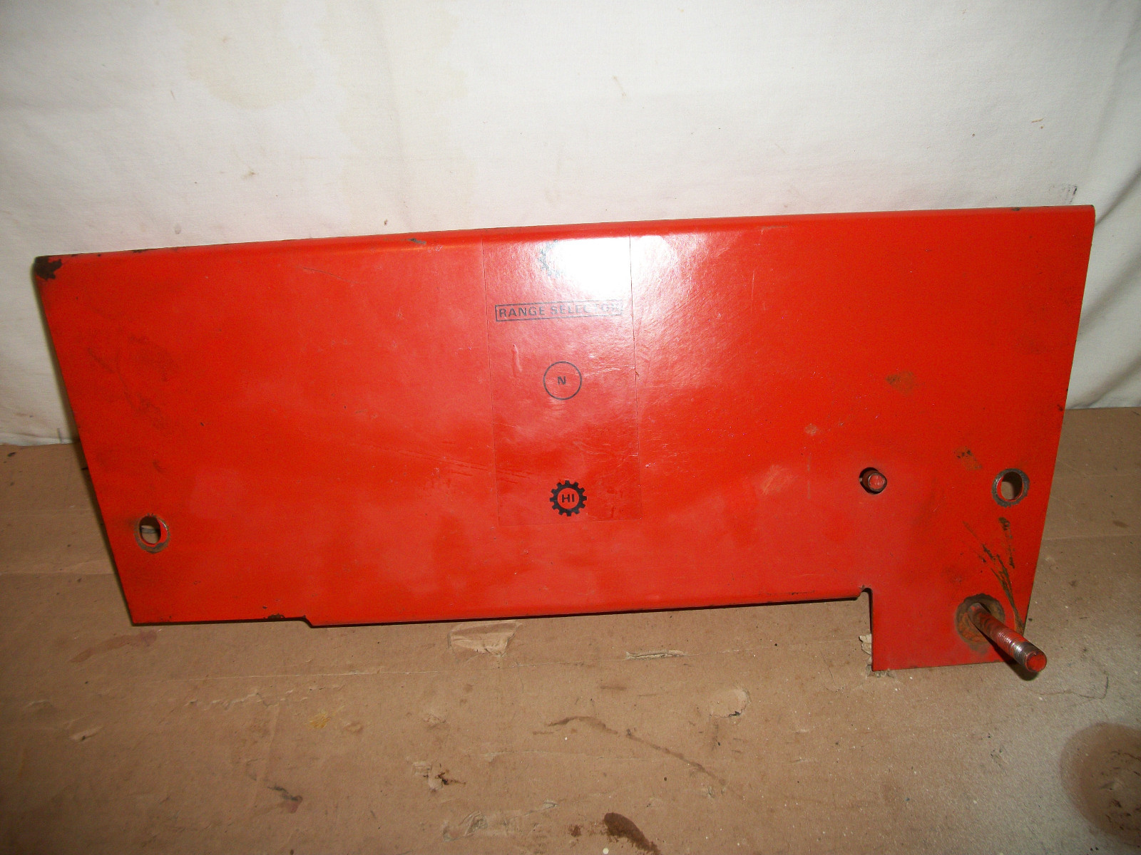 Case Ingersoll 224 Tractor Mower Fender Support Hi Lo Shifter Panel | eBay
