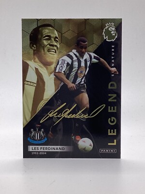 PANINI PREMIER LEAGUE ADRENALYN 2024 2023/24 LEGEND SIGNATURE LES ...