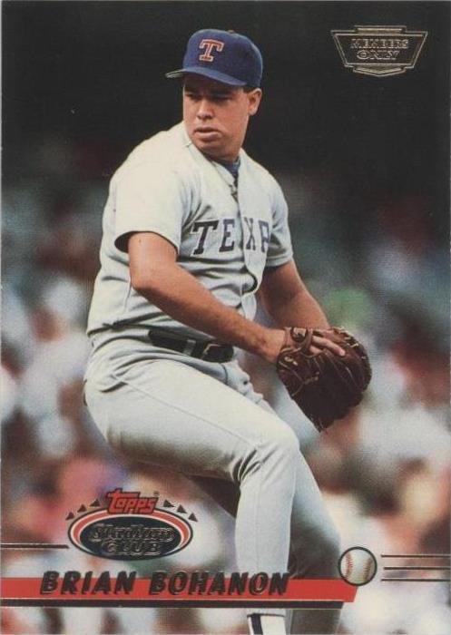 1993 Topps Stadium Club - Brian Bohanon #154 Members Only for sale ...
