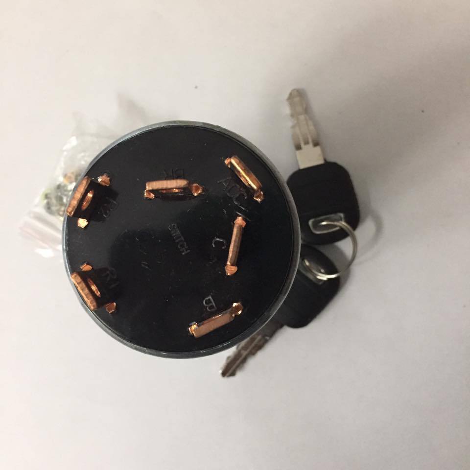 7Y3918 7Y-3918 IGNITION SWITCH W/KEY 5P8500 FITS CAT E70B 307C 318BL ...