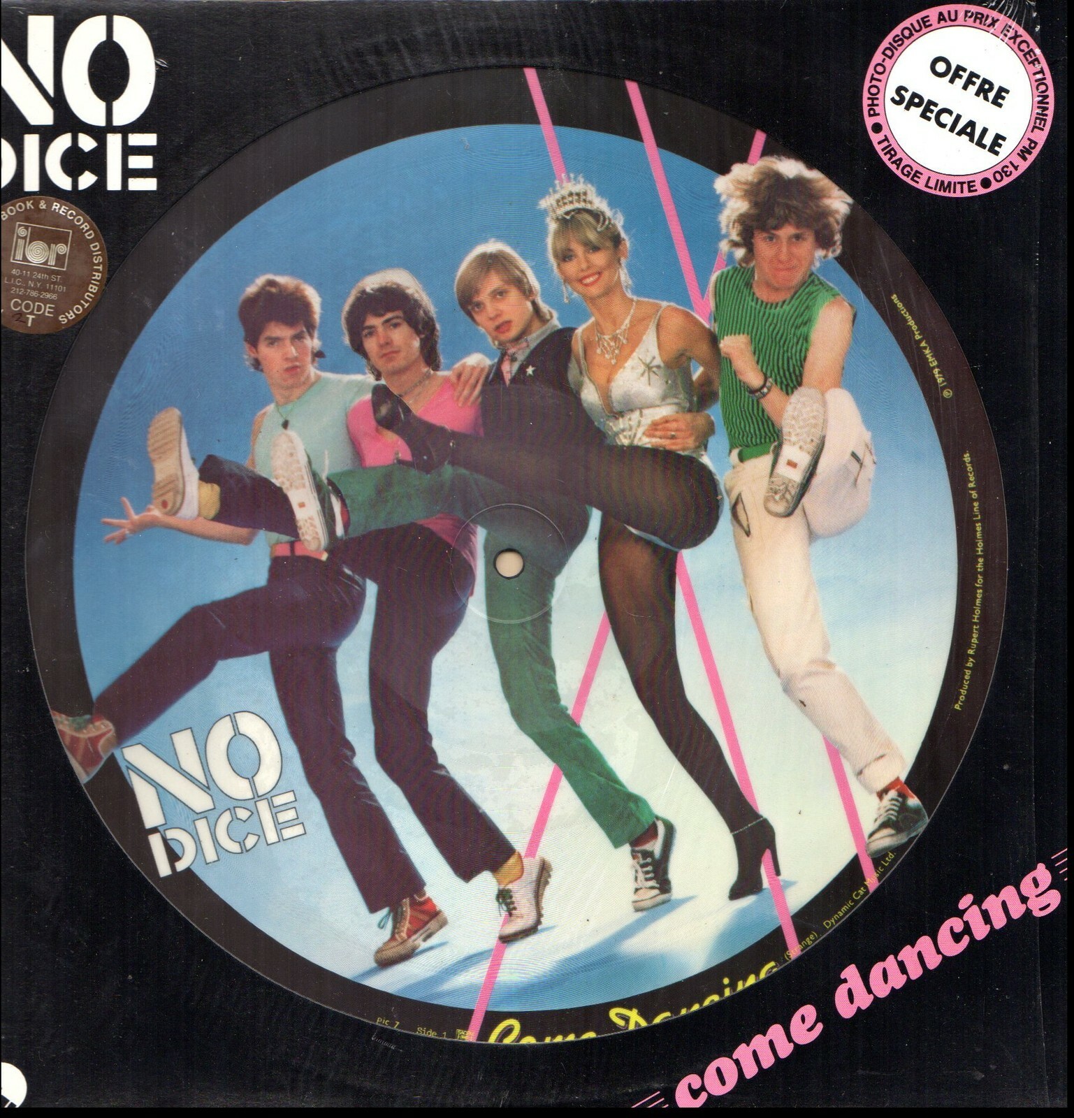 NO DICE COME DANCING IMPORT RARE 12" Vinyl Record Picture Disc | eBay