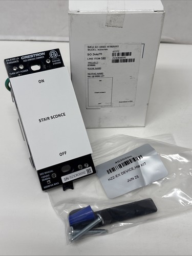Crestron HZ2-DIMUEX-W Horizon 2 Smart Phase Dimmer Switch M201849004 ...
