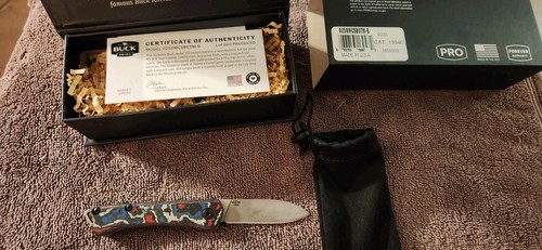 Buck July 24 BOTM 250 Saunter Carbon CF 154CM Buck Of The Month Limited ...