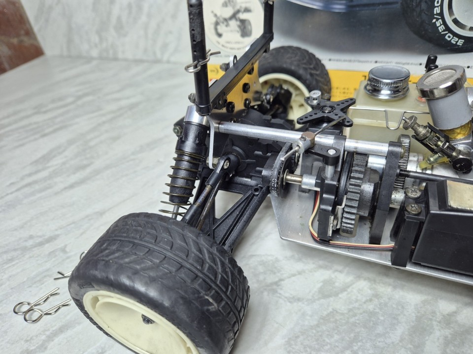 Kyosho GP10 Ford RS-200 1/10 Scale 4WD Nitro RC Car Vintage Tested ...