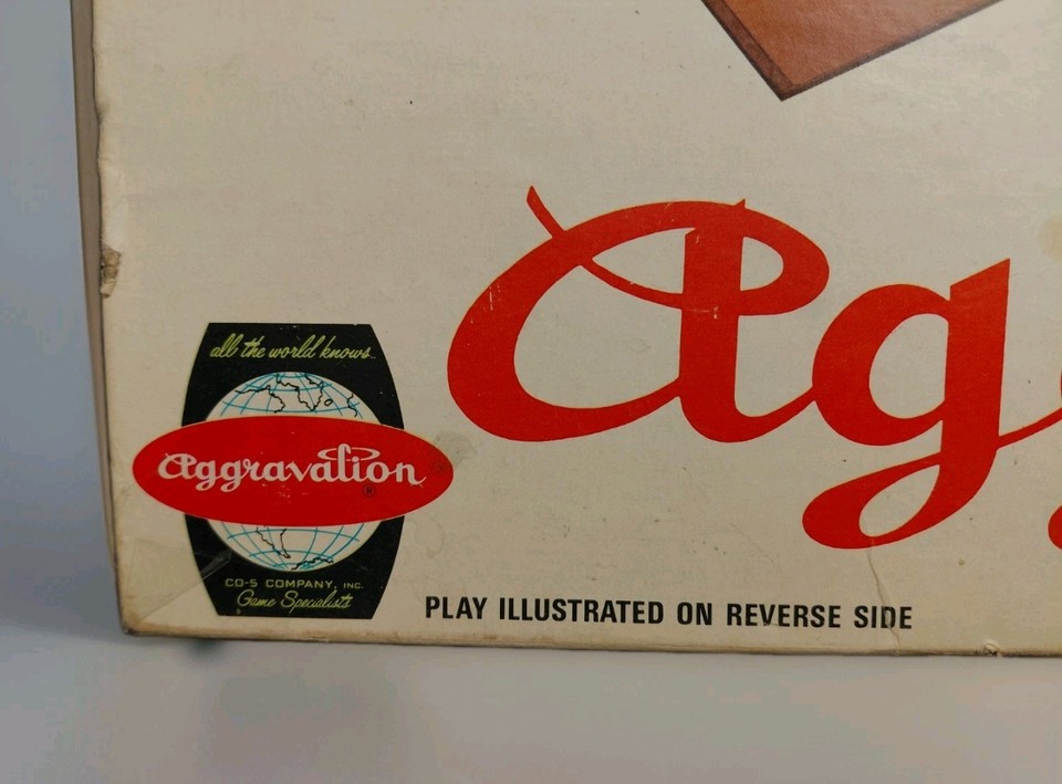 Vintage Aggravation Deluxe Party Edition Marble Board Game No. 14 CO-5 ...
