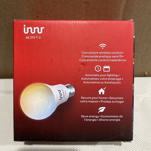 innr Smart Light Bulbs, A19 Zigbee, Works with Philips Hue* and Alexa ...