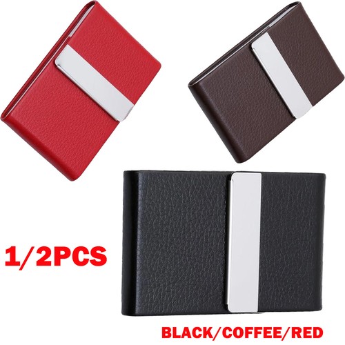 1/2Pcs Pocket Tobacco Box Case Magnetic PU Slim Cigarette Roll Up ...