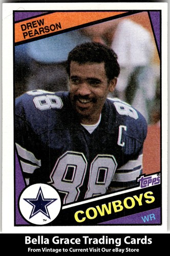 1984 Topps Drew Pearson #243 Dallas Cowboys NFL Football | eBay