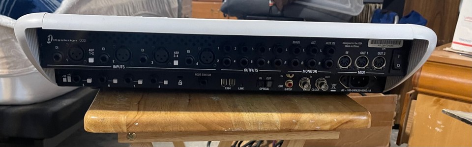 Digidesign Digi 003 Firewire Digital Recording Interface- pro tools ...