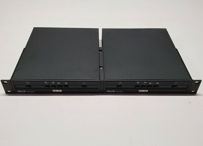 2 Pelco Security QD104C Color Quad 4 way Video Monitor Processor Output ...