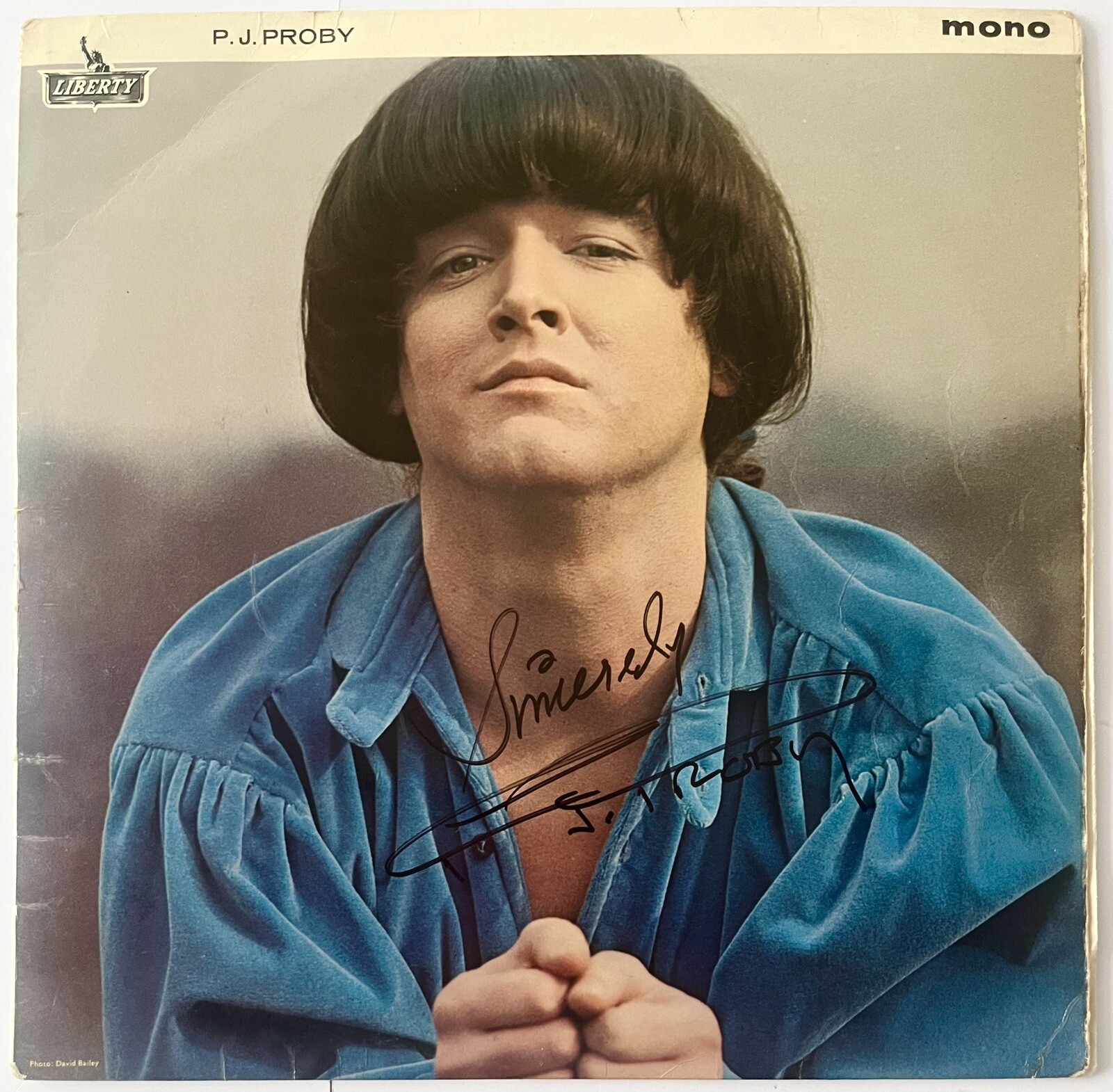 PJ Proby Signed Autograph ‘P. J. Proby’ (1965) UK LP VG/Ex | eBay UK