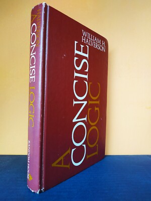 A Concise Logic by William H. Halverson (Random House, 1984) | eBay