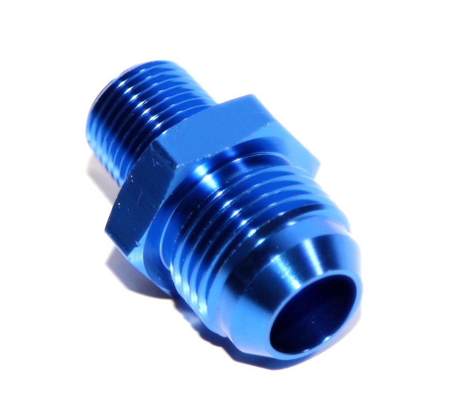 10AN AN-10 TO 3/8" NPT Male Thread Aluminum Anodized Fitting Adapter ...