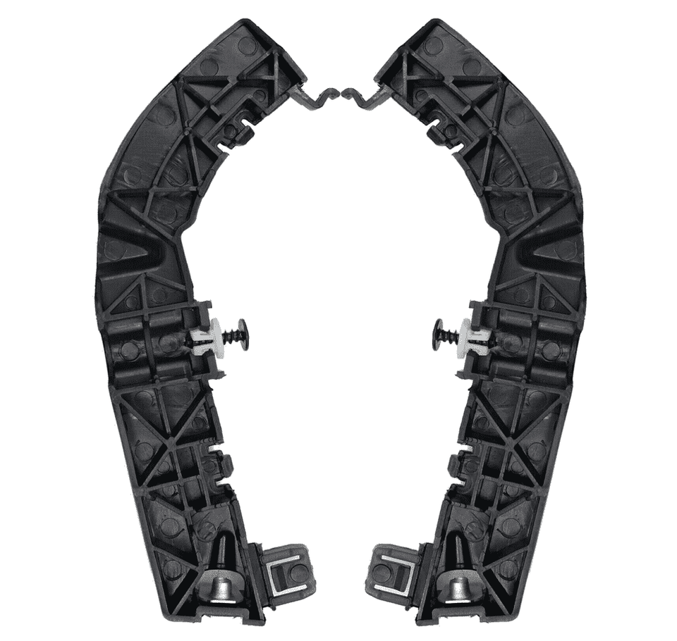 1 Pair Front Left & Right Bumper Support Brackets For Dodge Challenger ...