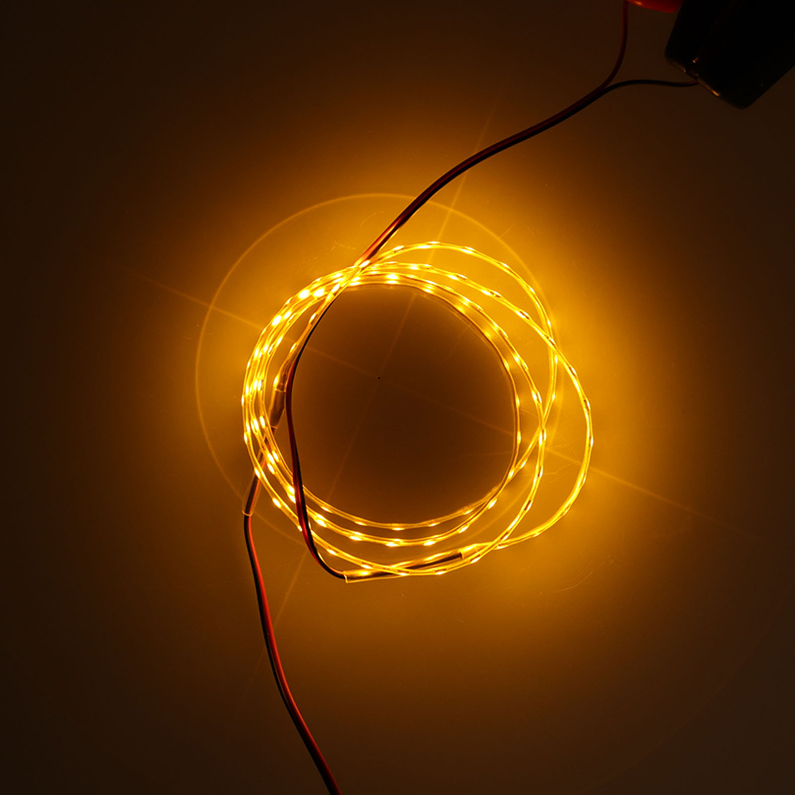Car Orange Light 90cm LED Strip 90 Lamp Chips Decorative Ambient ...