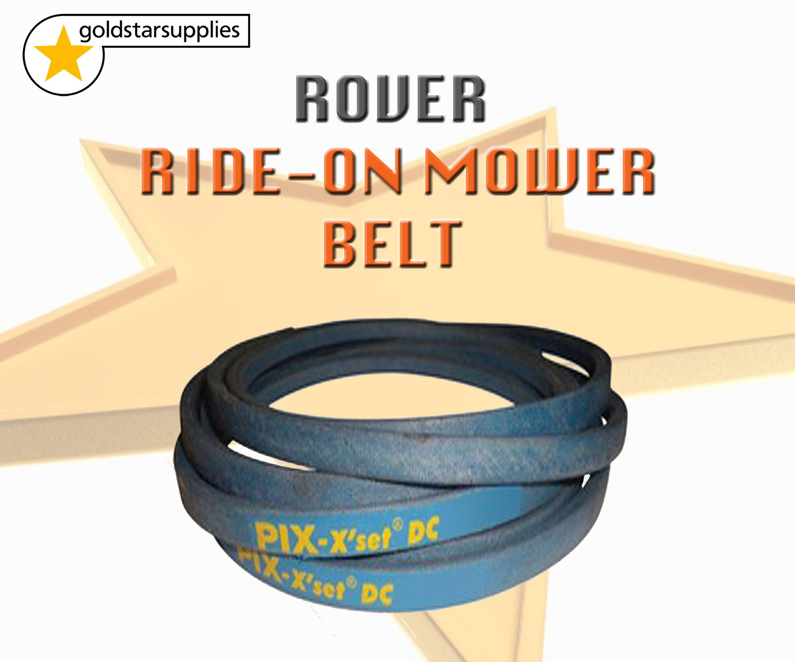 RIDE-ON MOWER friction drive BELT suit ROVER rancher 12HP-14HP auto ...