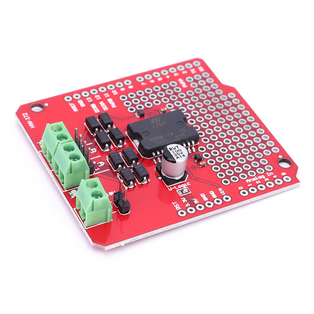 L298P Motor Drive Electronic Board AVR/LPC/STM32/MEGA Dual Channel for ...