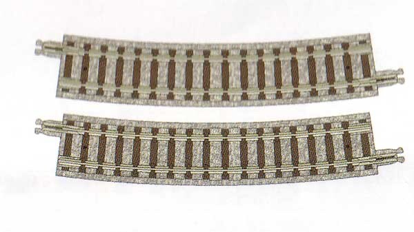 Tomix 1124 Fine Track 2 Curved Tracks C280-15 280Mm Scale N | eBay