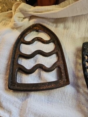 Antique Style Hot Iron REST Plate | eBay