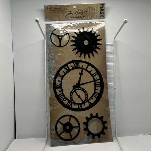 Tim Holtz idea-ology TIME & DATE timepieces, date dials, clock masks ...