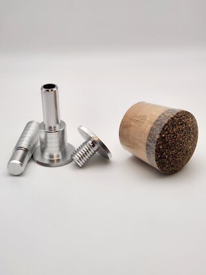 Cork Fly Rod Fighting Butt With Brushed Aluminum Hardware | eBay