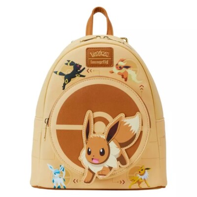Loungefly Pokemon Eeveelutions Mini Backpack NWT Eevee Umbreon Sylveon ...