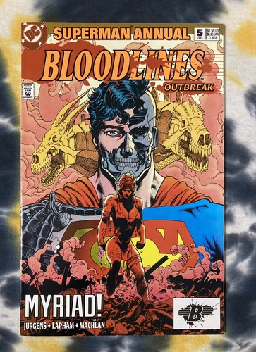 SUPERMAN Annual #9 (1993) - DC Comics / VF+ / Bloodlines Outbreak | eBay