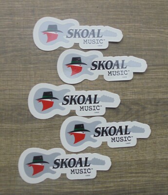 5-SKOAL BANDIT MUSIC-GUITAR STICKERS "NEW | eBay