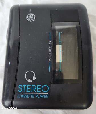 GE General Electric Personal Stereo Cassette Player 3-5463S Walkman ...