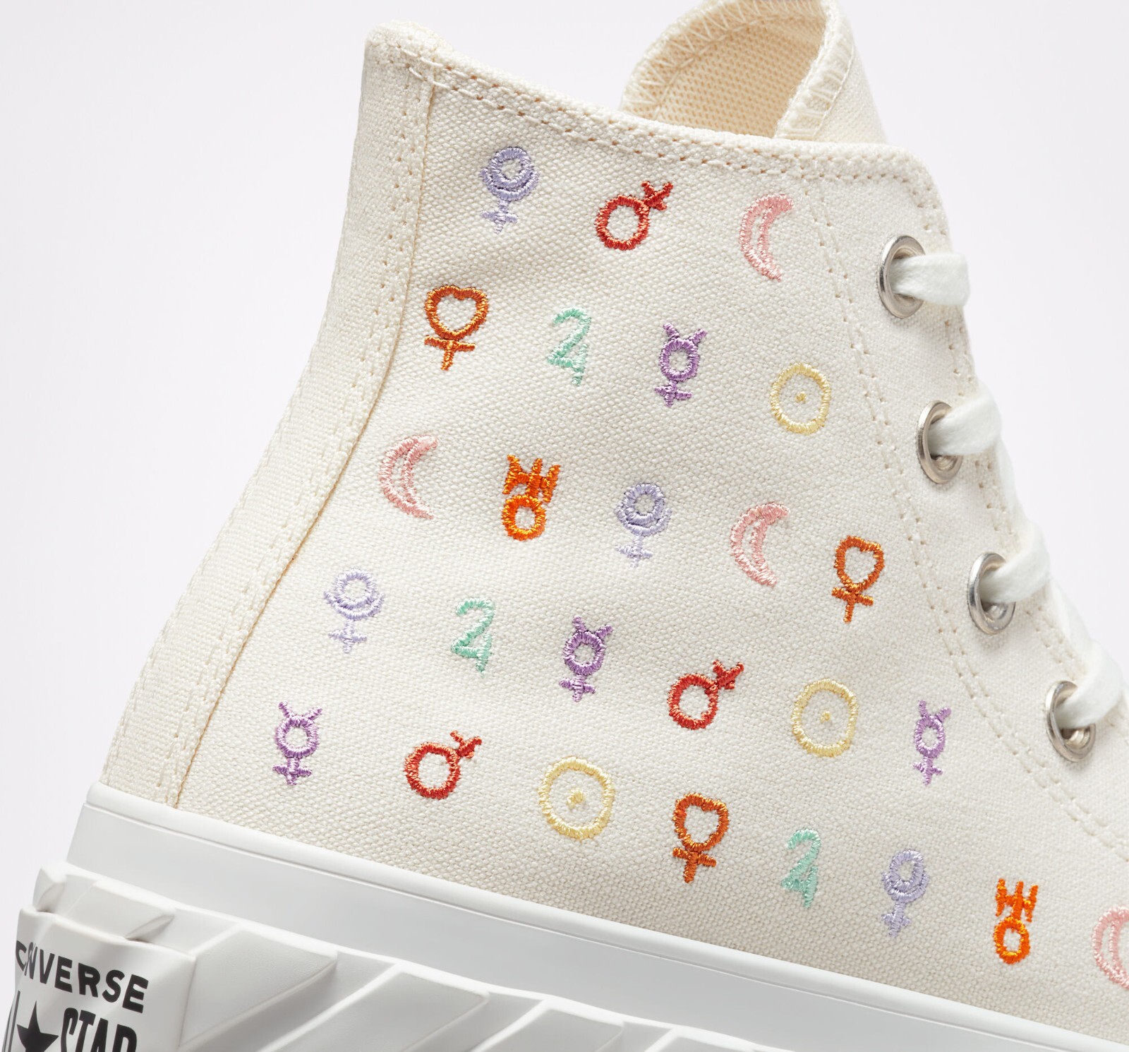 Women Converse Chuck Taylor AS 2X Lift Mystic Symbols Hi, A03716C Multi ...