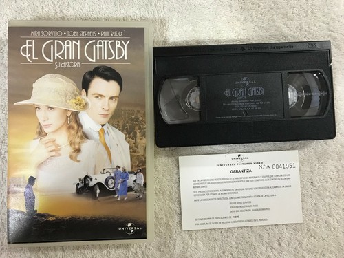 EL GRAN GATSBY VHS SU HISTORIA MIRA SORBINO TOBY STEPHENS THE GREAT ...