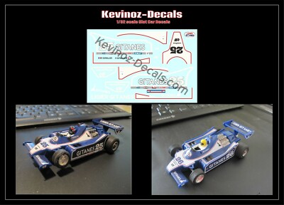 1/32 Scale Decals for Scalextric Ligier JS11 C137 - 2 Variations | eBay