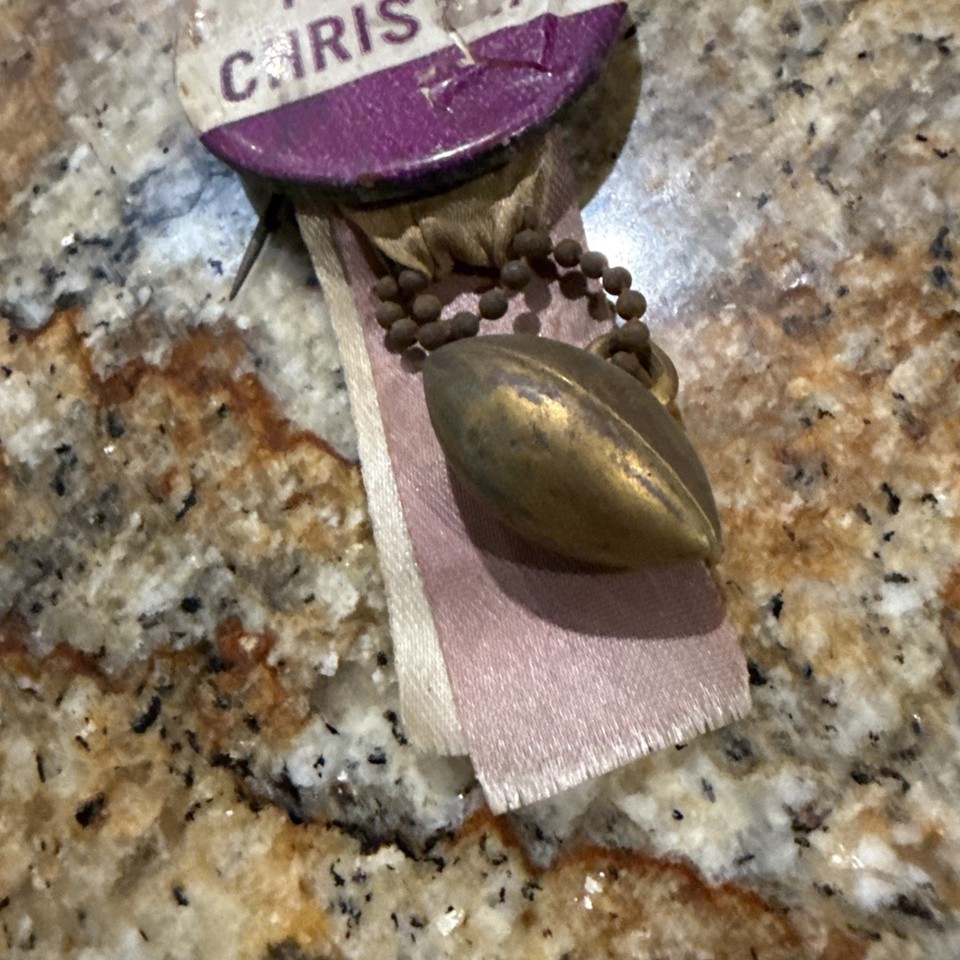 1970's Football Texas Christian Souvenir Stadium Charm Pin Button ...