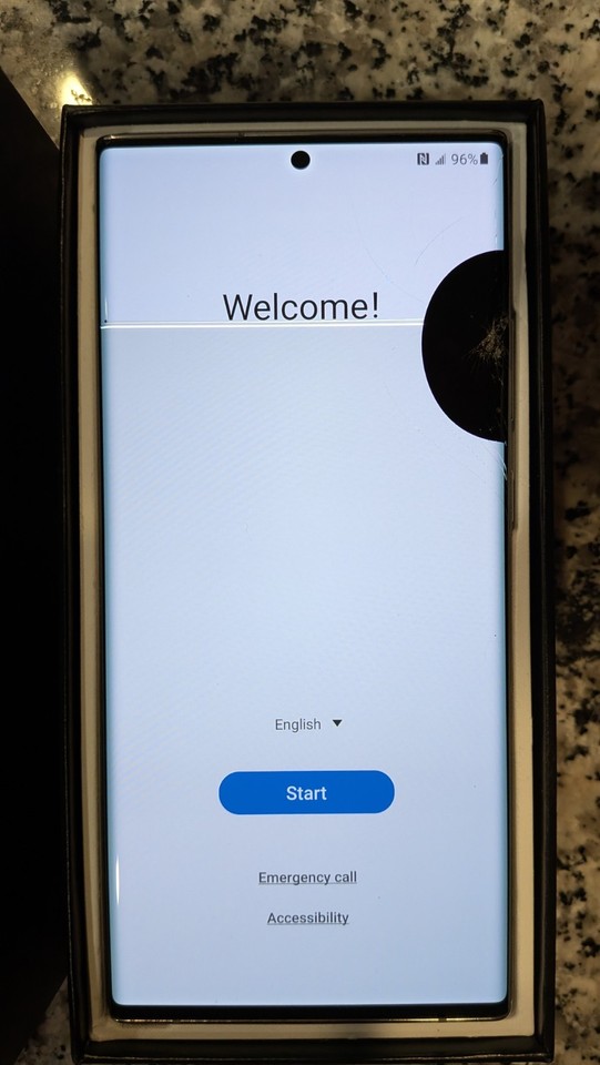 Samsung Galaxy Note 20 Ultra 5g AT&T ( Carrier Unlocked) Cracked Screen ...