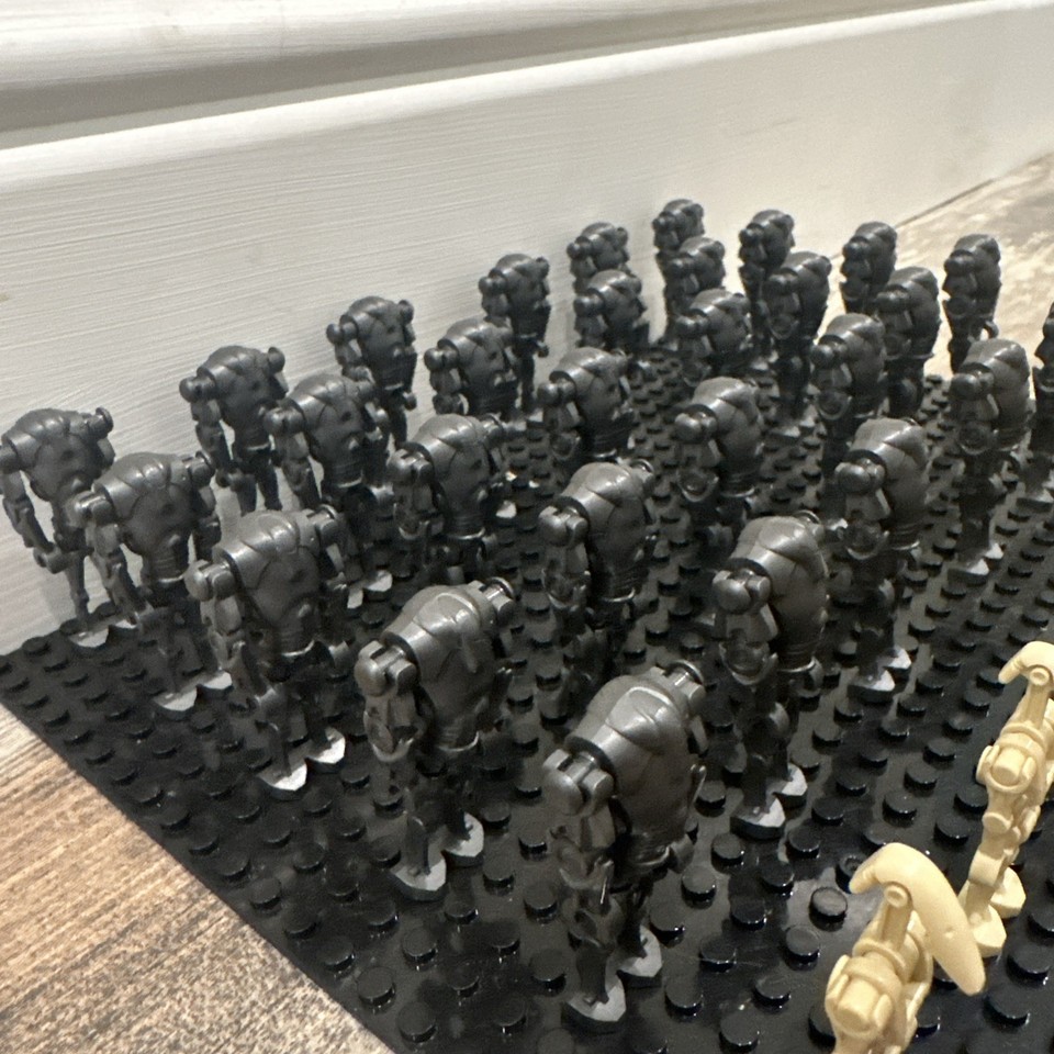 LEGO Star Wars Battle Droid Army Lot 50+ Droids w/ Tri Droids From New ...