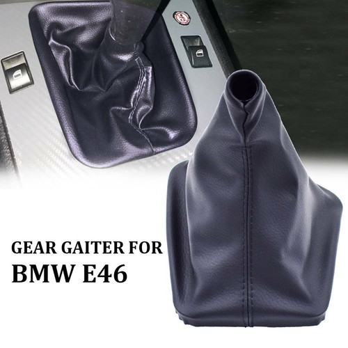 Leather Shifter Shift Knob Gear Gaiter Boot Cover for BMW E30 E34 E36 ...