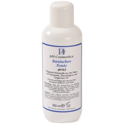 (90 EUR/l) pH-Cosmetics Basisches Tonic pH-Wert 8,5 - 250ml | eBay.de