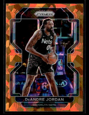 DeAndre Jordan 2021-22 Panini Prizm #2 Orange Ice Brooklyn Nets | eBay