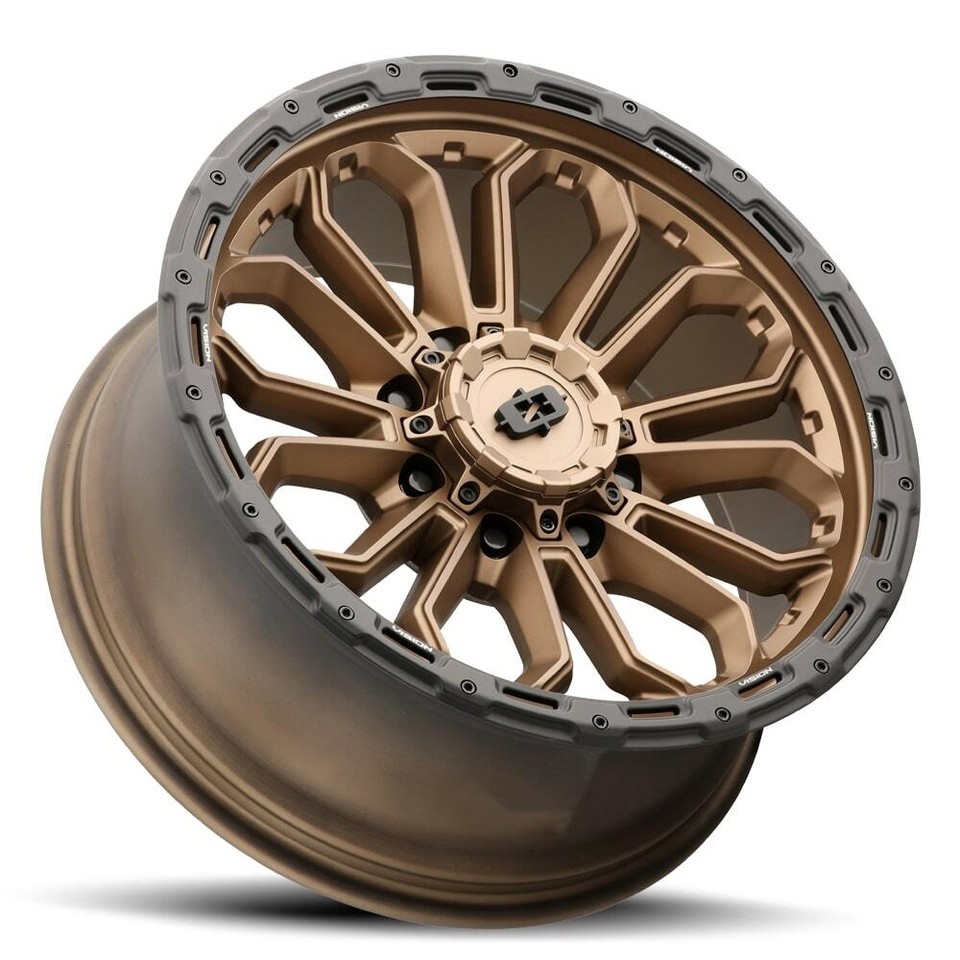 Vision 405 Korupt 20x10 8x6.5/8x165.1 -25 Bronze Wheels(4) 125.2 20 ...